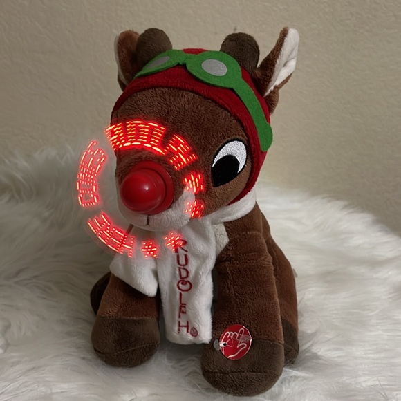 Dan Dee | Holiday | Nwt Rare Rudolph The Red Nosed Reindeer 9 Inch ...